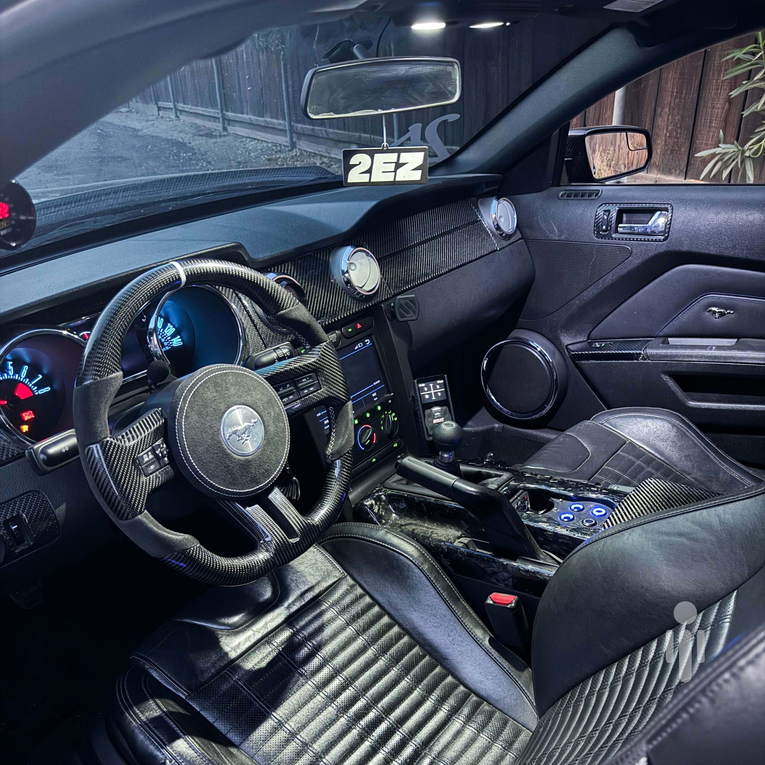 2005-14 Ford Mustang LED White Interior Kit (V1) – Simp Built