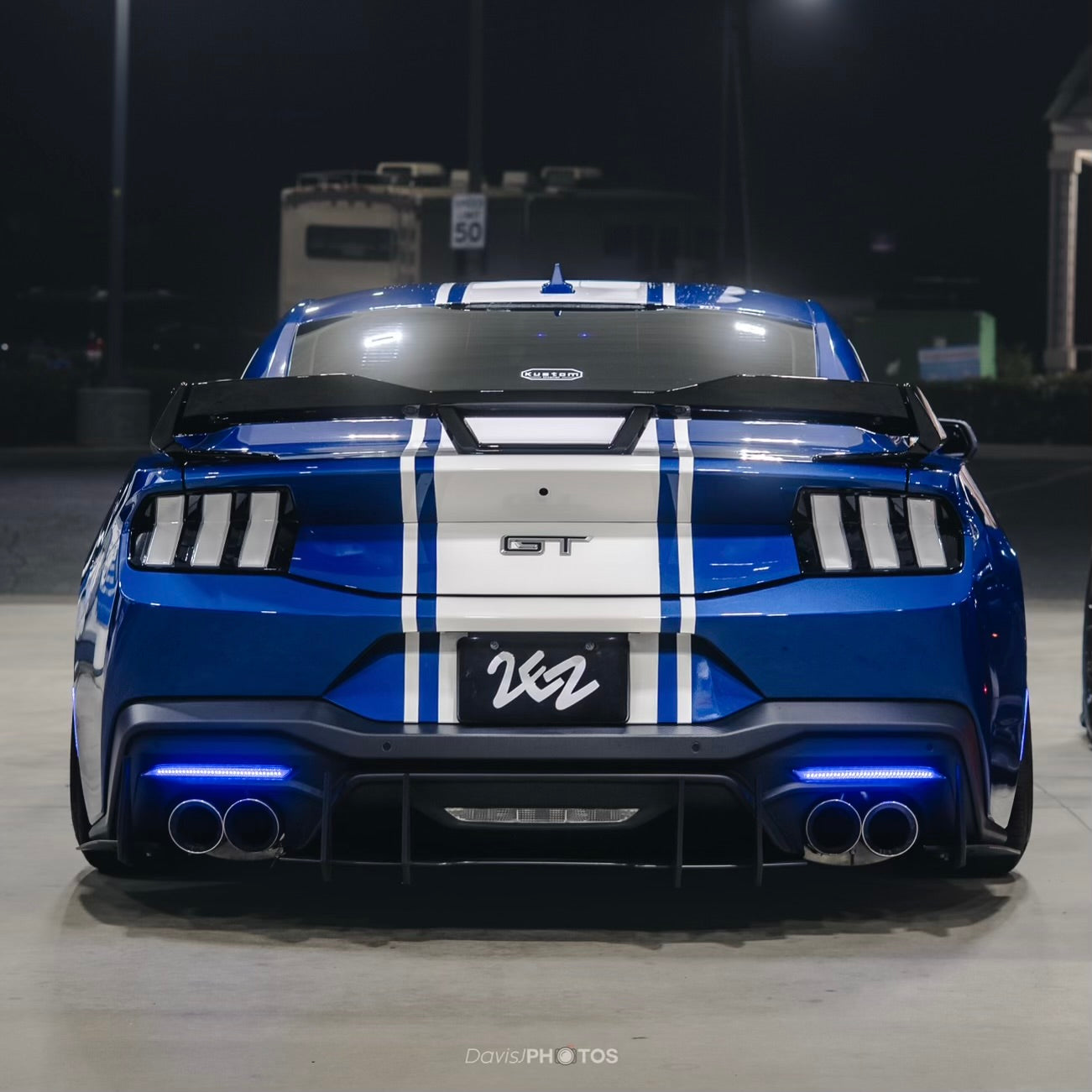 2024+ Ford Mustang RGB Rear Diffuser Reflectors (V2) – Simp Built