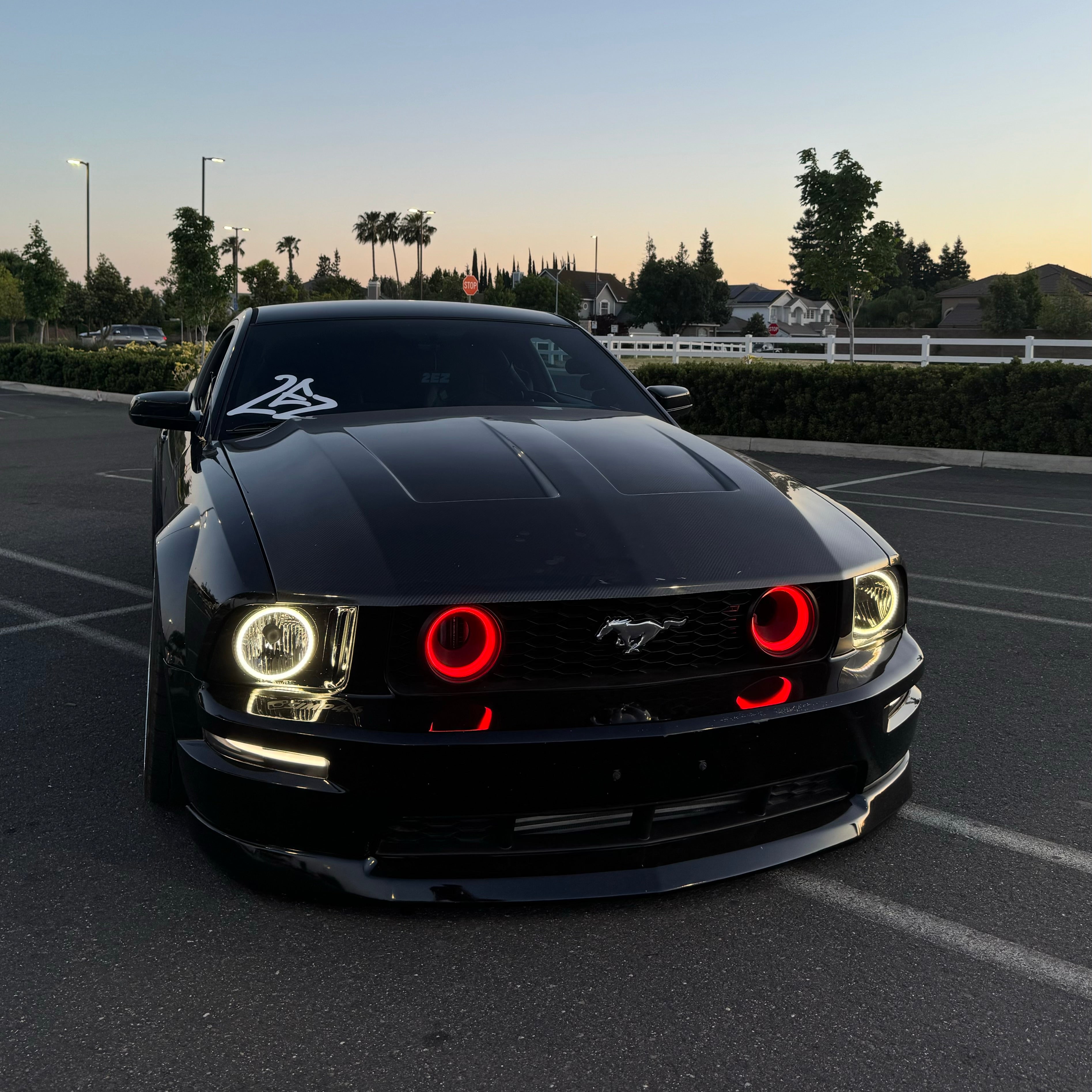 2005-09 Ford Mustang RGB Fog Light Duct (V2) – Simp Built