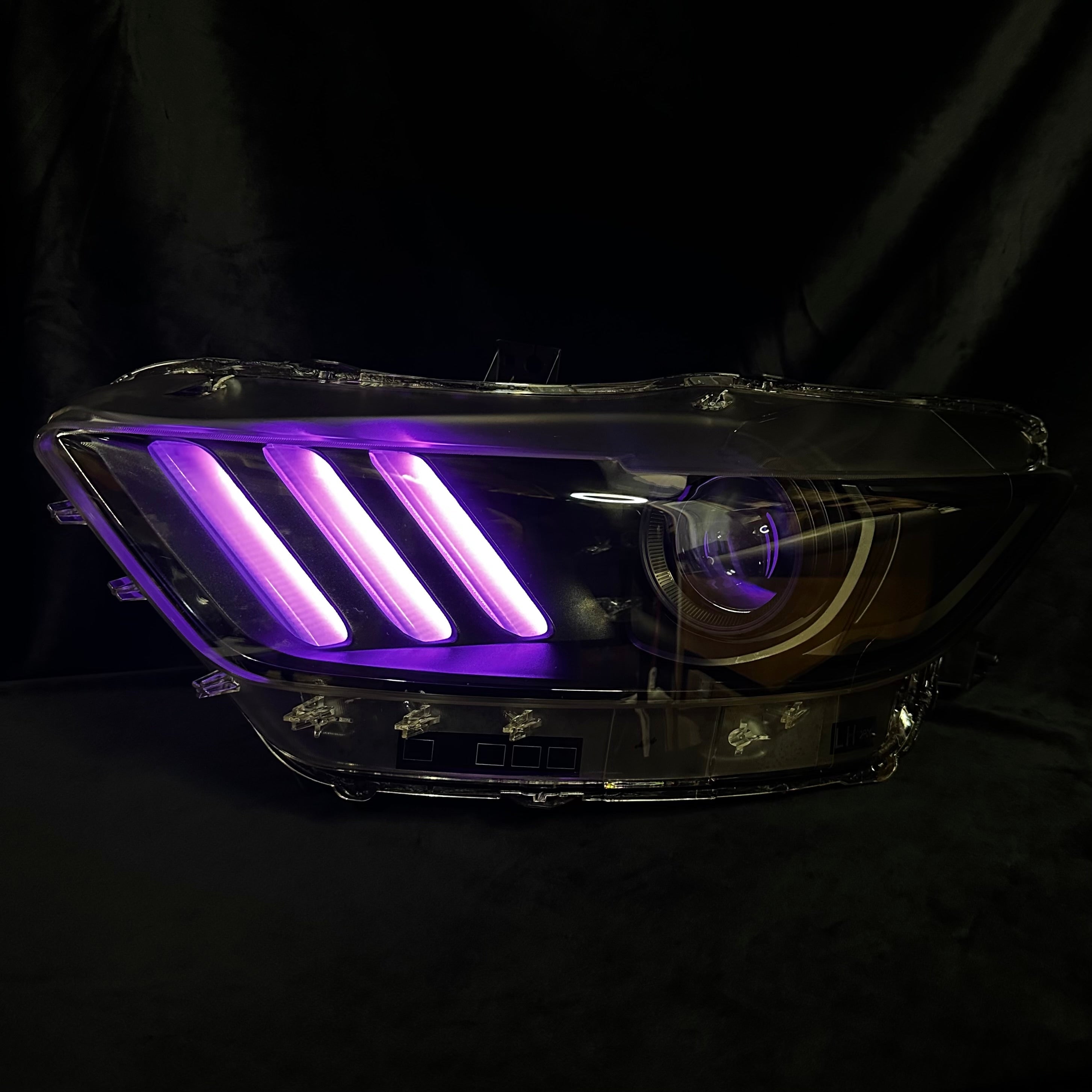 2015-17 Mustang RGB Headlight OEM Style (V2) – Simp Built